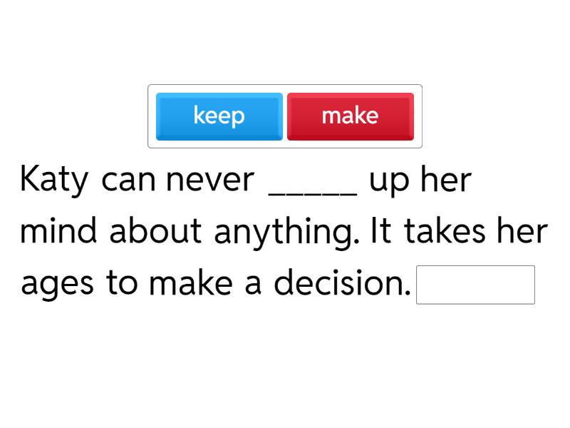 Vocabulary 7C L8 - Complete the sentence