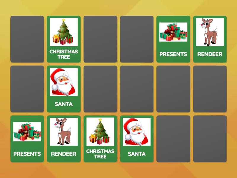 Matching pairs Christmas - Parejas