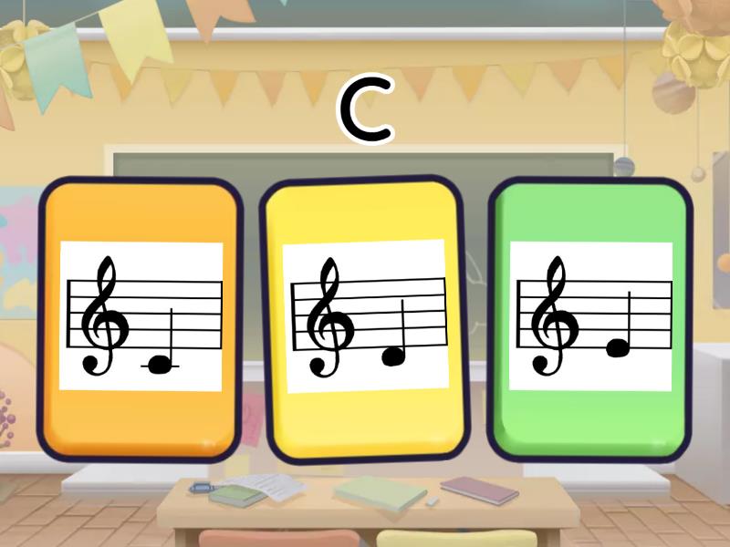 Treble and Bass Clef: - Quiz