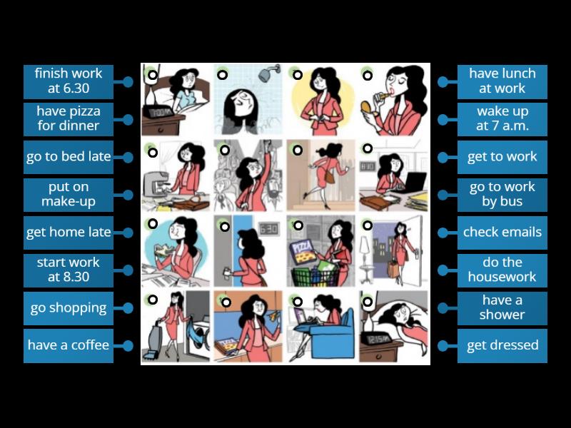 LANGPOINT EF ELEMENTARY: UNIT 4B BUSY BELINDA - Labelled diagram