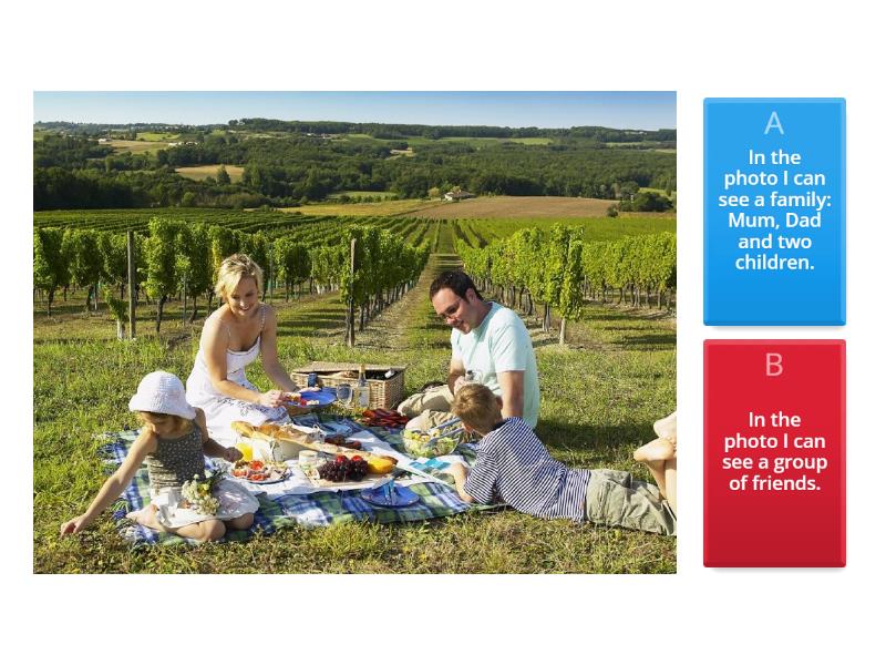 Describing a Picture - Quiz