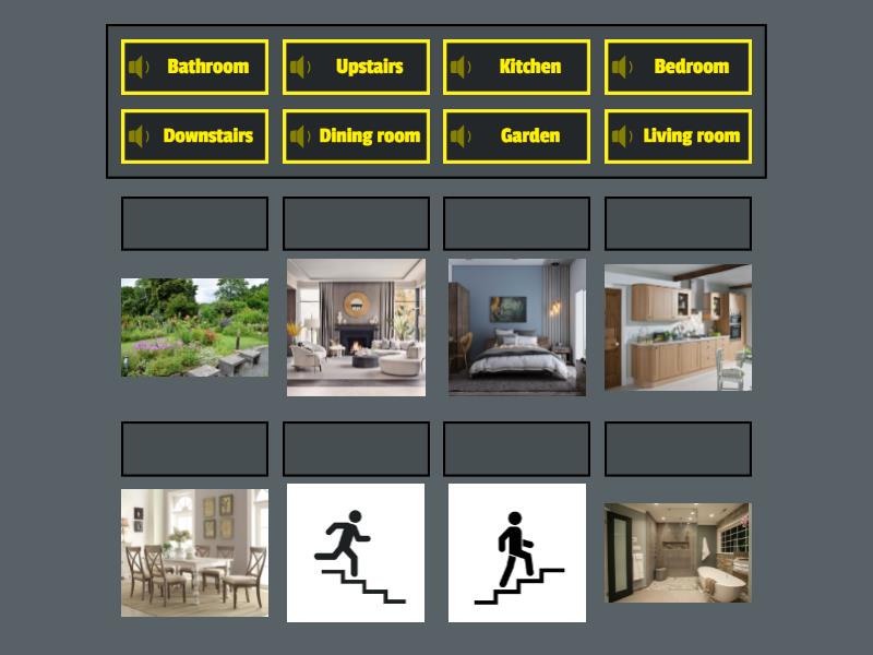 Beehive 1 - At home - Unit 1 - Match up