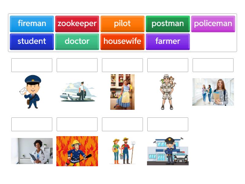Professions - Match up