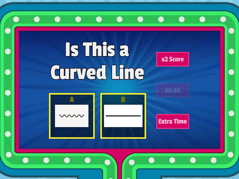 Curved Line Game - Concurso de preguntas