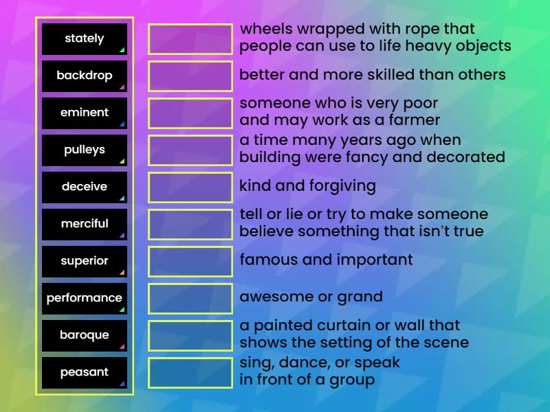 Gigi and the Wishing Ring - Match up