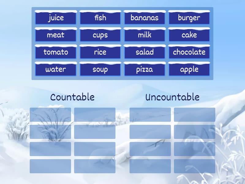 Countable or uncountable? - Group sort