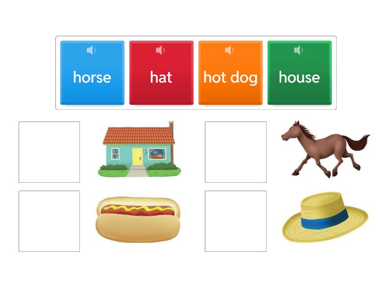 Oxford Phonics Letter Hh - Match up