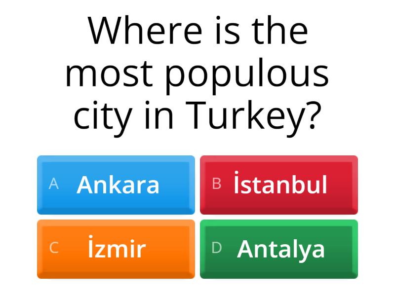 Turkey - Quiz