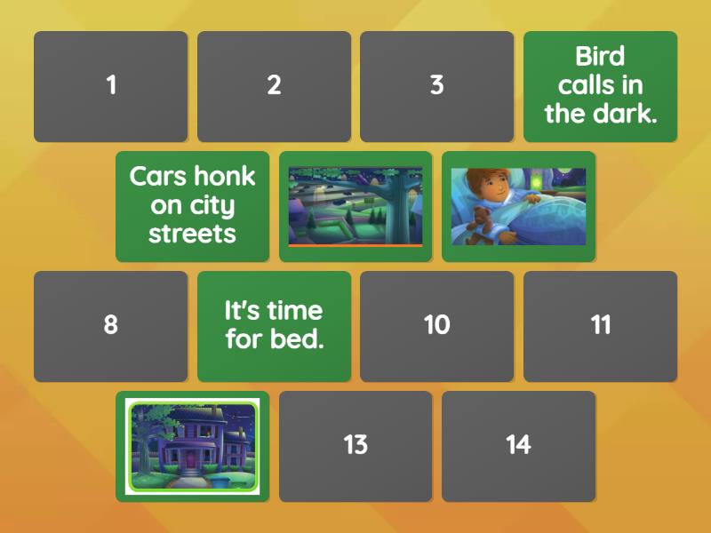 A noisy night _ 2 - Matching pairs