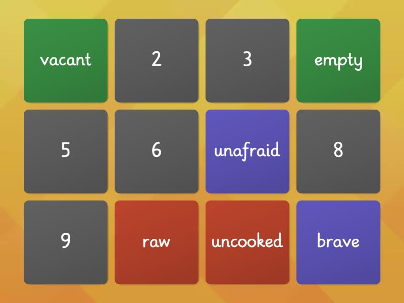 Oxford Discover 3 Unit 17 Word Study - Synonyms - Matching pairs