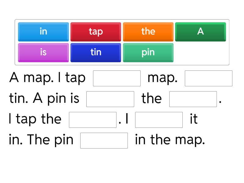 UFLI Lesson 9 Cloze - Complete the sentence