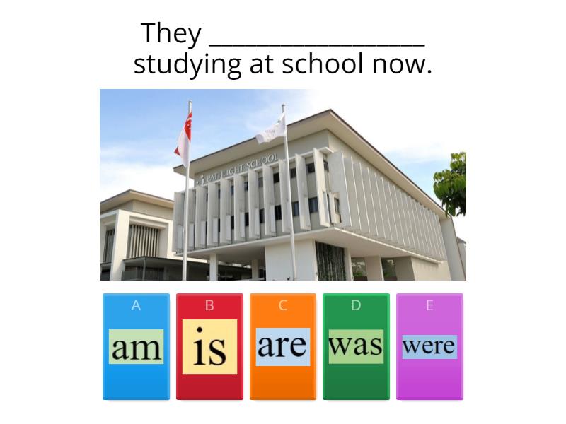 (Verb be) am/ is/ are / was /were - Quiz