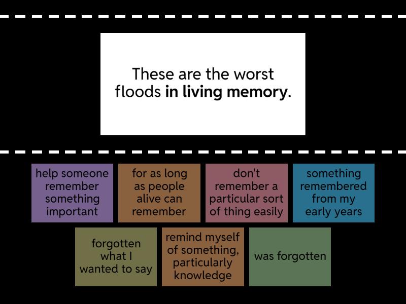 Memory idioms (3A) - Find the match