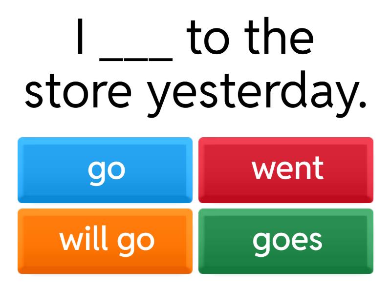 Verb Conjugation - Quiz