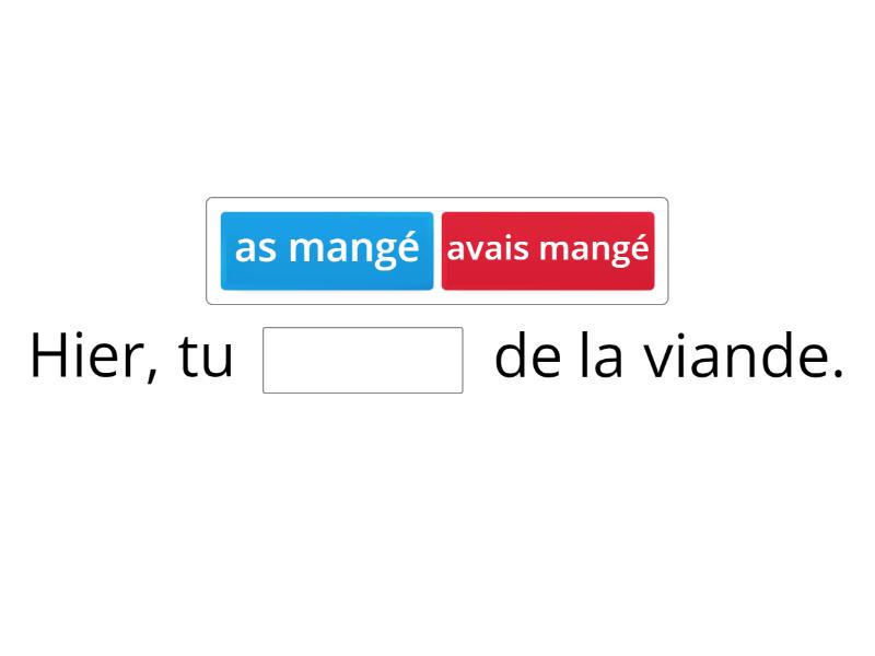 Passé composé et imparfait. - Complétez la phrase
