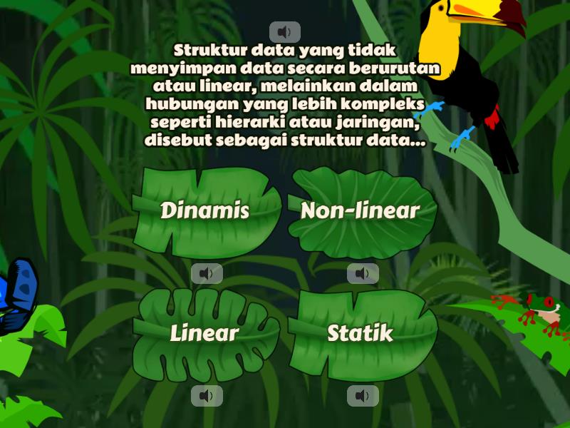 STRUKTUR DATA NON LINEAR ( TREE DAN GRAPH ) KELAS IX MTsN 1 Medan - Quiz