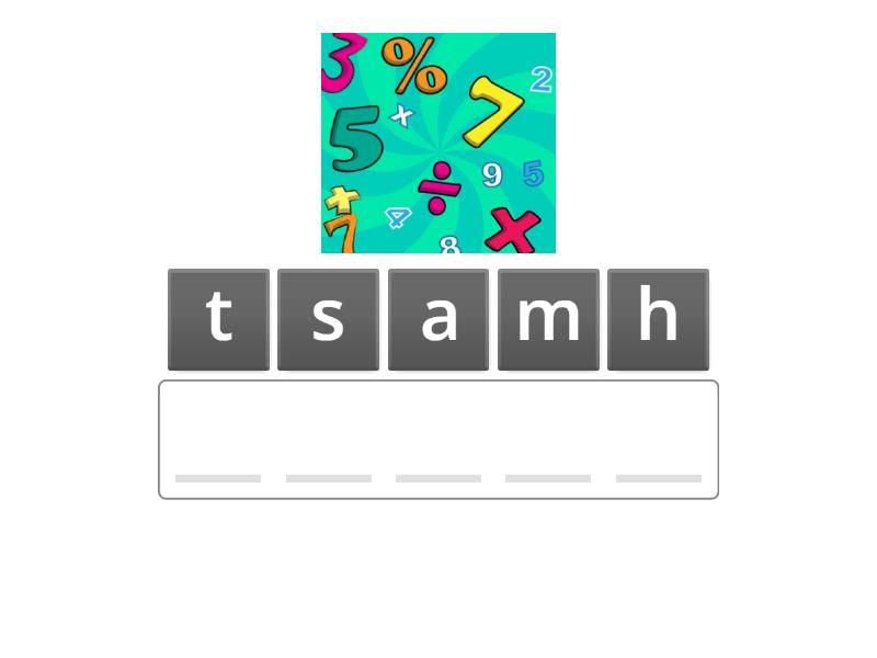 FF2 Unit 5 words - Anagram