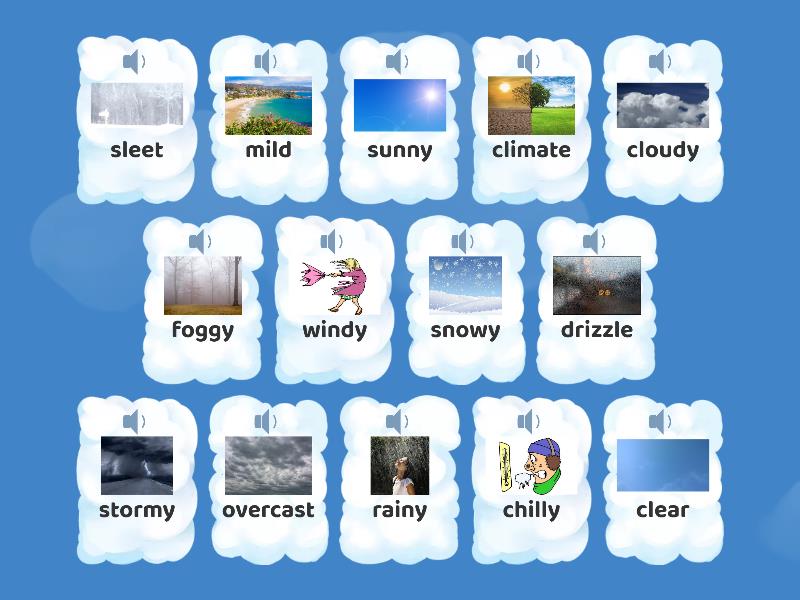 Weather - Flip tiles