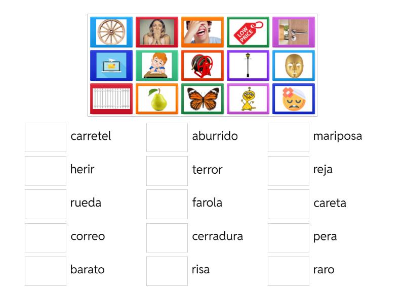 Unidad 4 Semana 3 & 4 - Match up