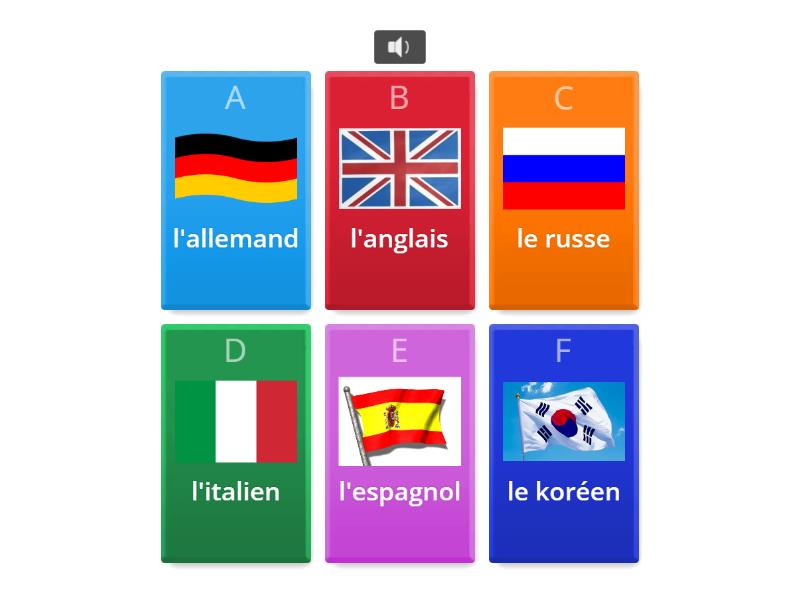 Les langues du monde - Quiz