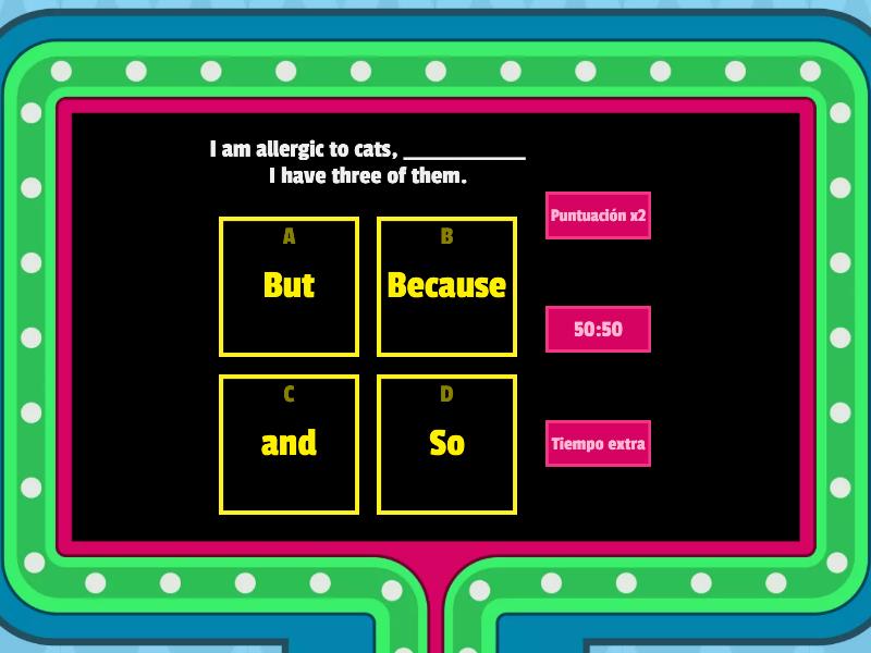 Connectors - Gameshow quiz