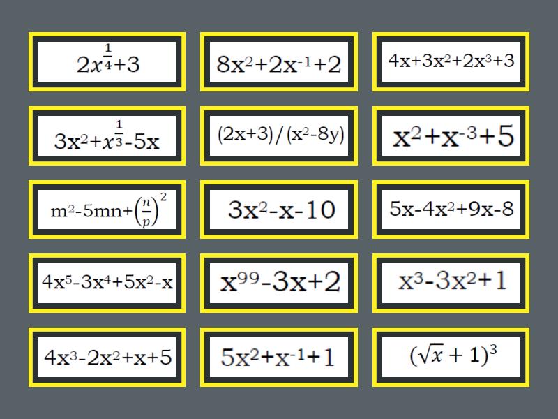 Polynomial Expression or Not? - Flip tiles