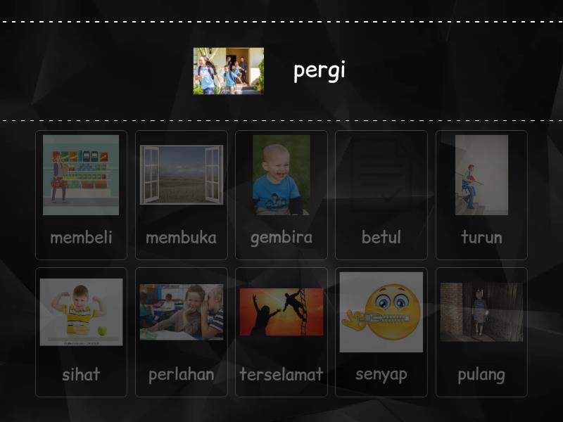 P2 Kata Berlawan - Find the match