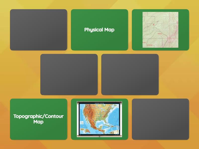 Types of Maps - Matching pairs