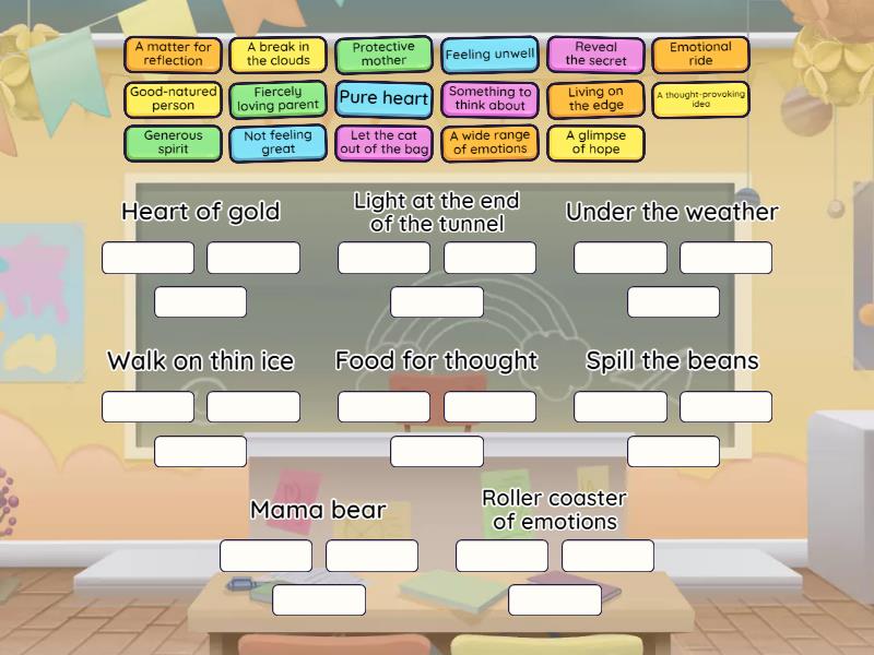 metaphors revision - Group sort