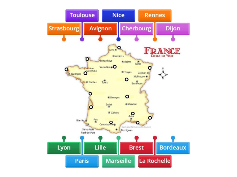 Les Villes en France