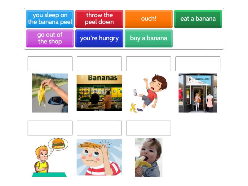 SM1. Unit 4. Banana - Match up