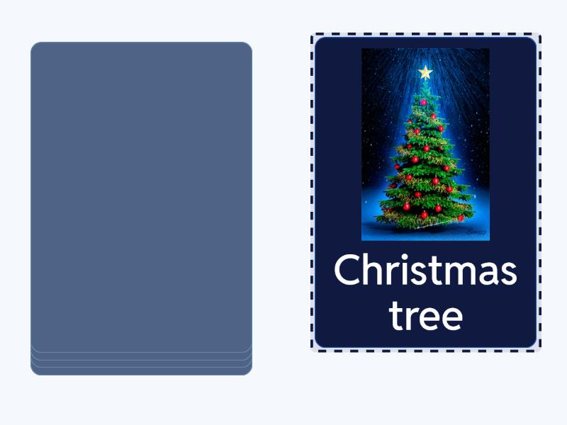 Christmas - Speaking cards