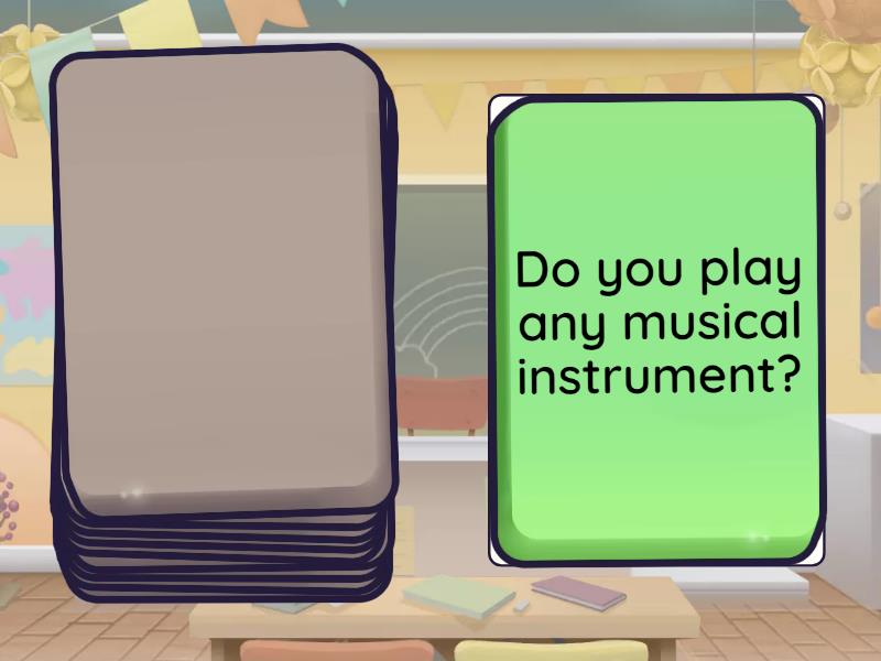 Getting to know each other :) - Speaking cards