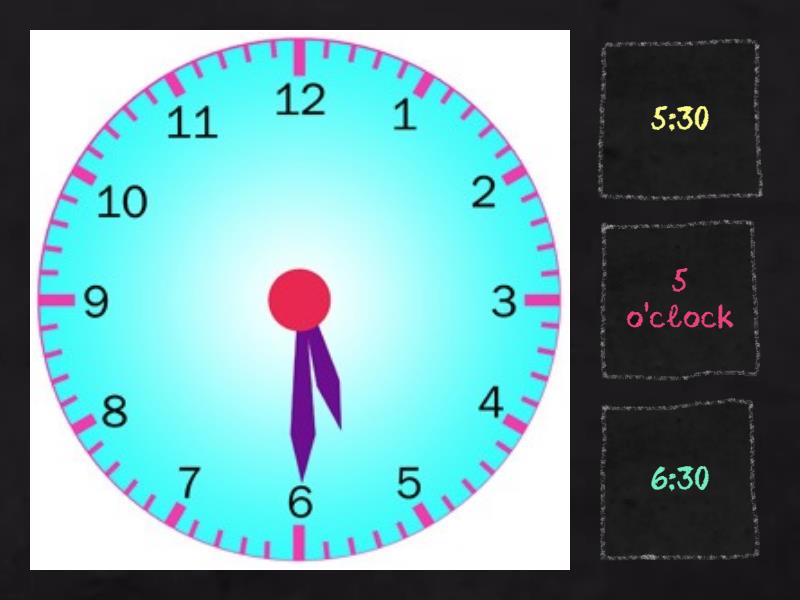Telling time - Quiz