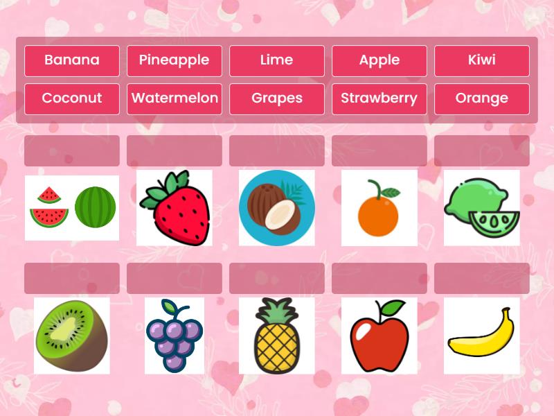 Fruit - Match up