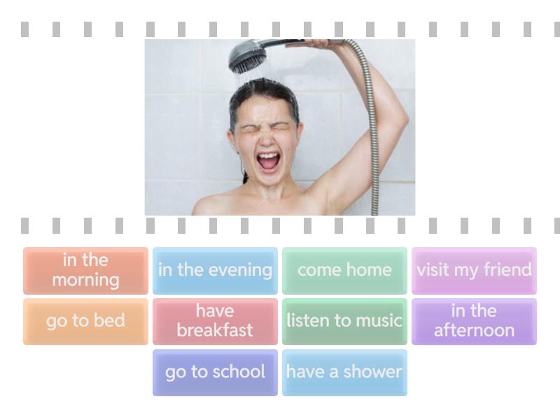 Daily Routine ( vocabulary) - Cada oveja con su pareja