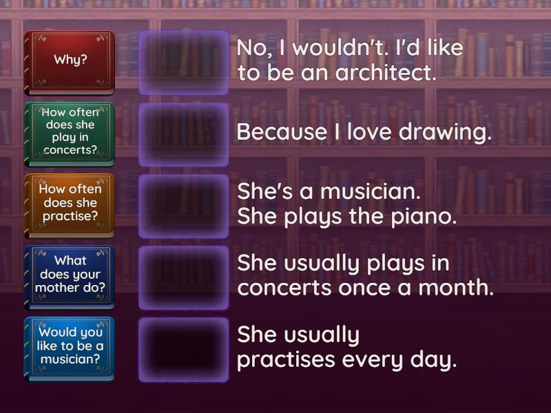 Make a career (Matching) - Une las parejas