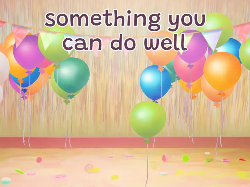 Kids Can Be Big Helpers - Vocabulary - Flying fruit