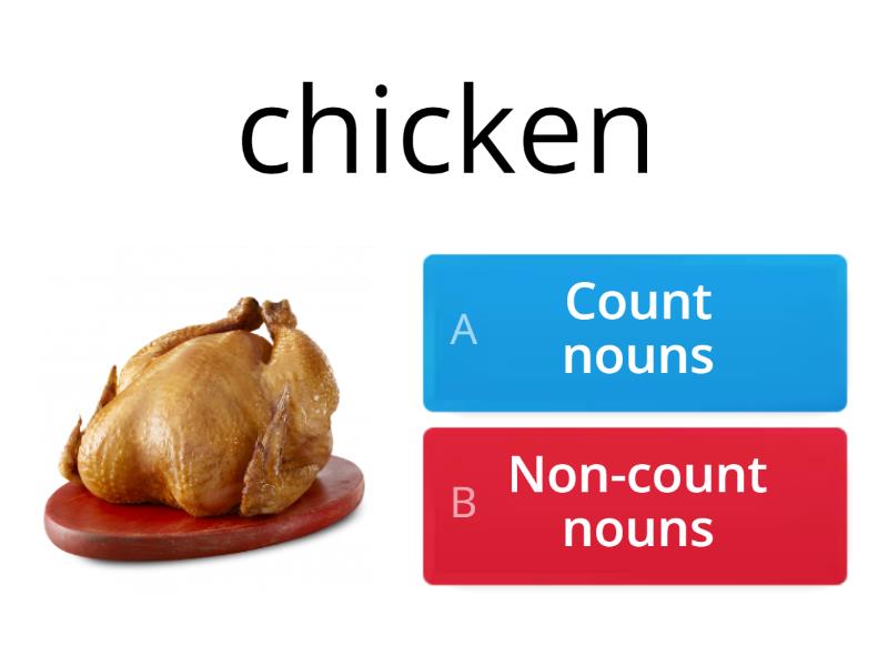 Count/Non-count Nouns - Cuestionario