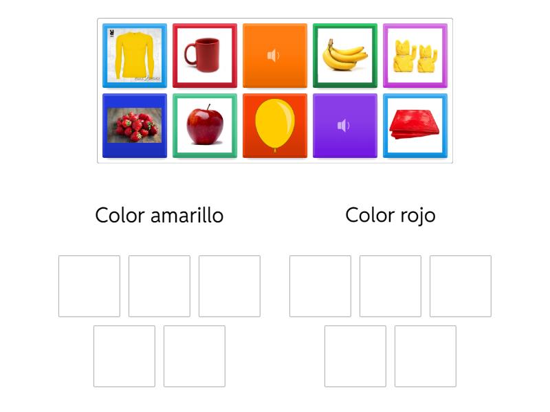 Clasificacion por colores. - Group sort