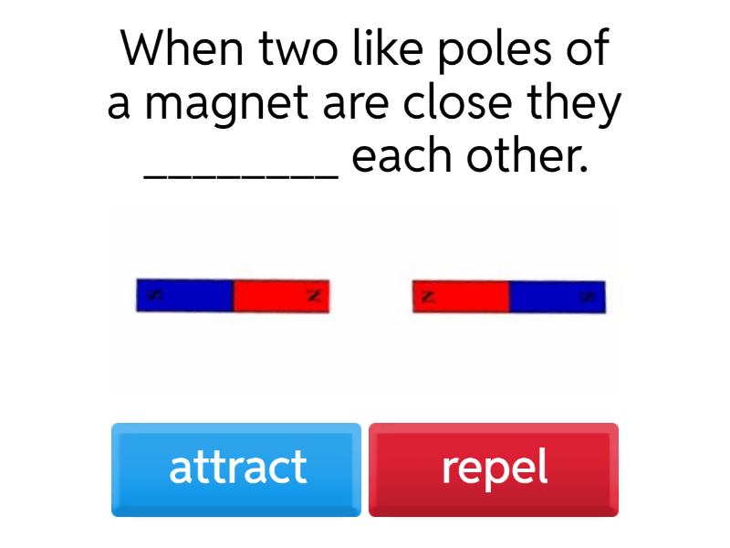 Magnets and magnetism - Quiz