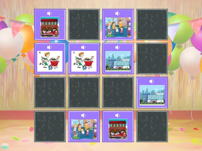 B3 U14 L1 Vocabulary - Matching pairs