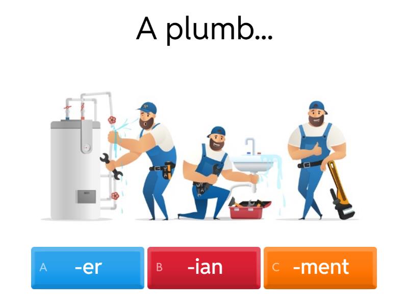Word Formation Suffixes er / ian / ist / or - Quiz