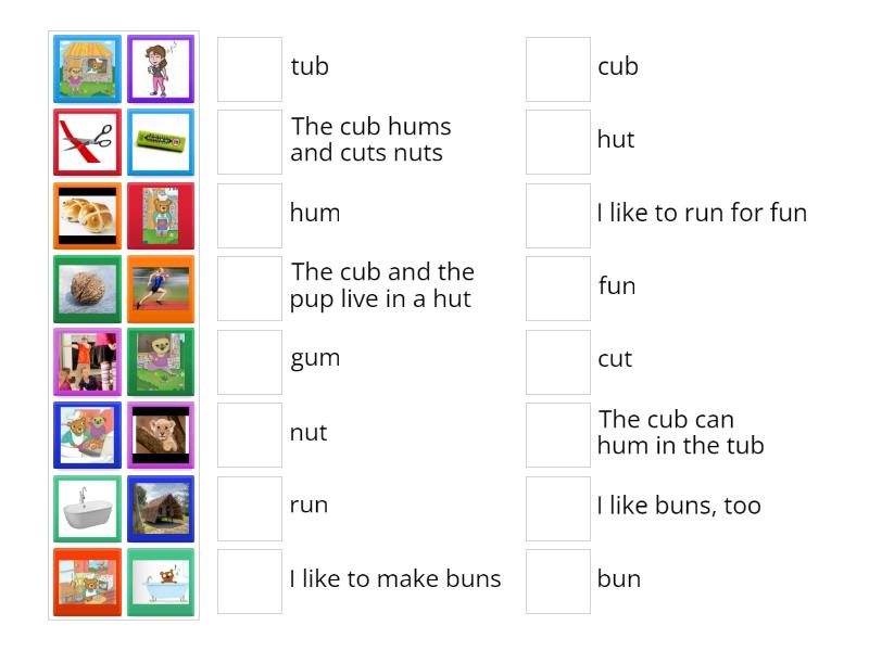 Oxford phonics 2 Unit 8 - Match up