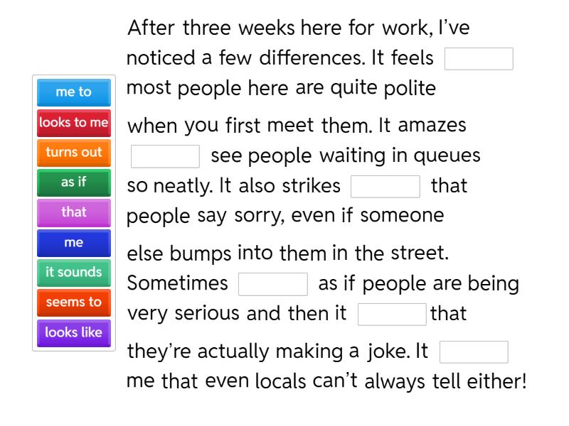 Roadmap B2 - Unit 7C - Complete the sentence
