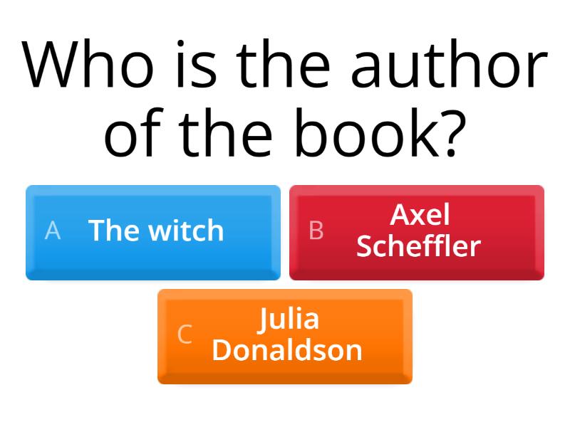 Room on the Broom I Comprehension questions - Quiz