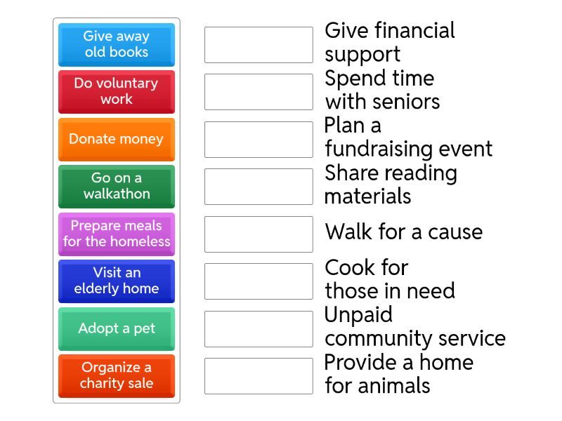 UNIT 1 VOCABULARY - Match up