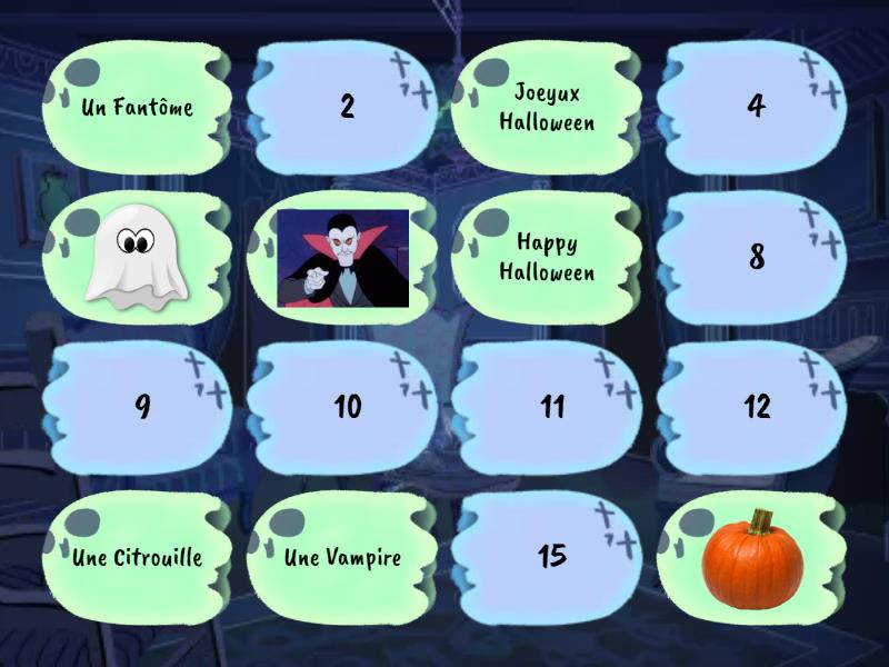 Halloween Mix and Match - Matching pairs