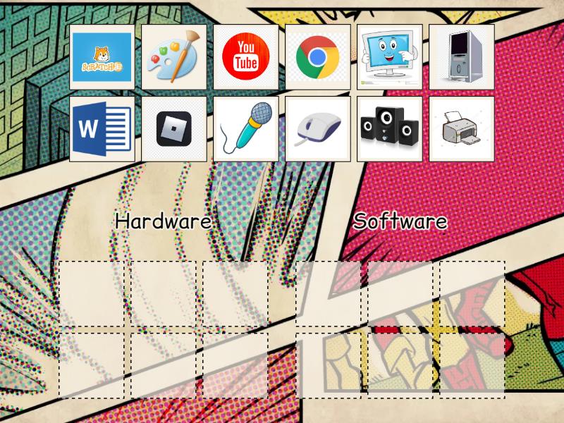 hardware & software - Group sort