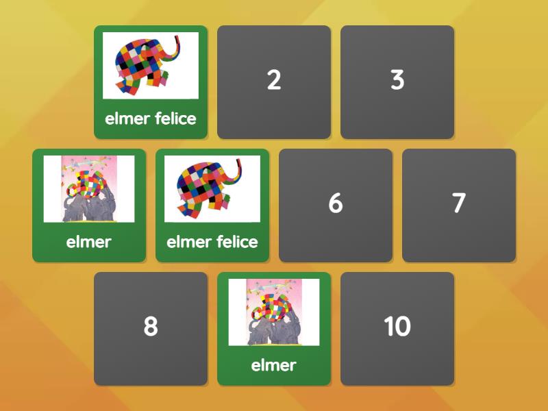 memory elmer 2025 - Matching pairs